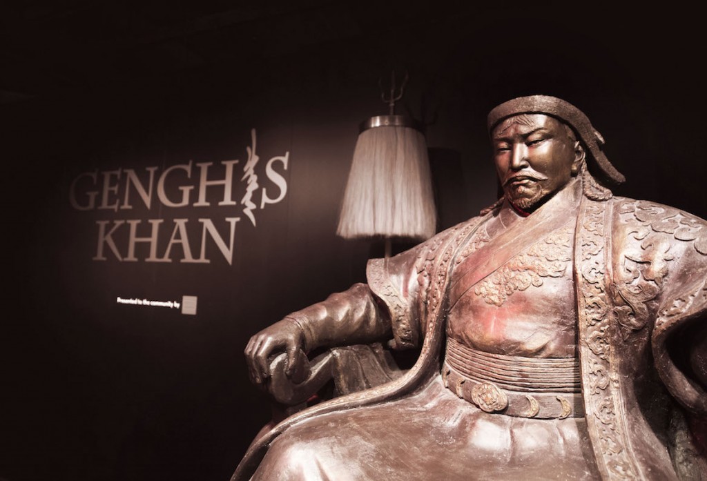 Don Lessem’s Genghis Khan exhibit invades Discovery Place Science - QC ...