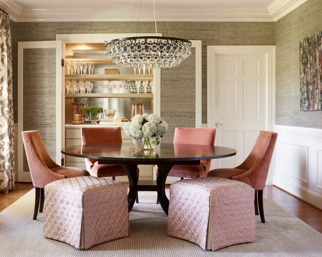 Peek Inside this Rose-Colored Room by Donna Livingston Interiors - QC ...