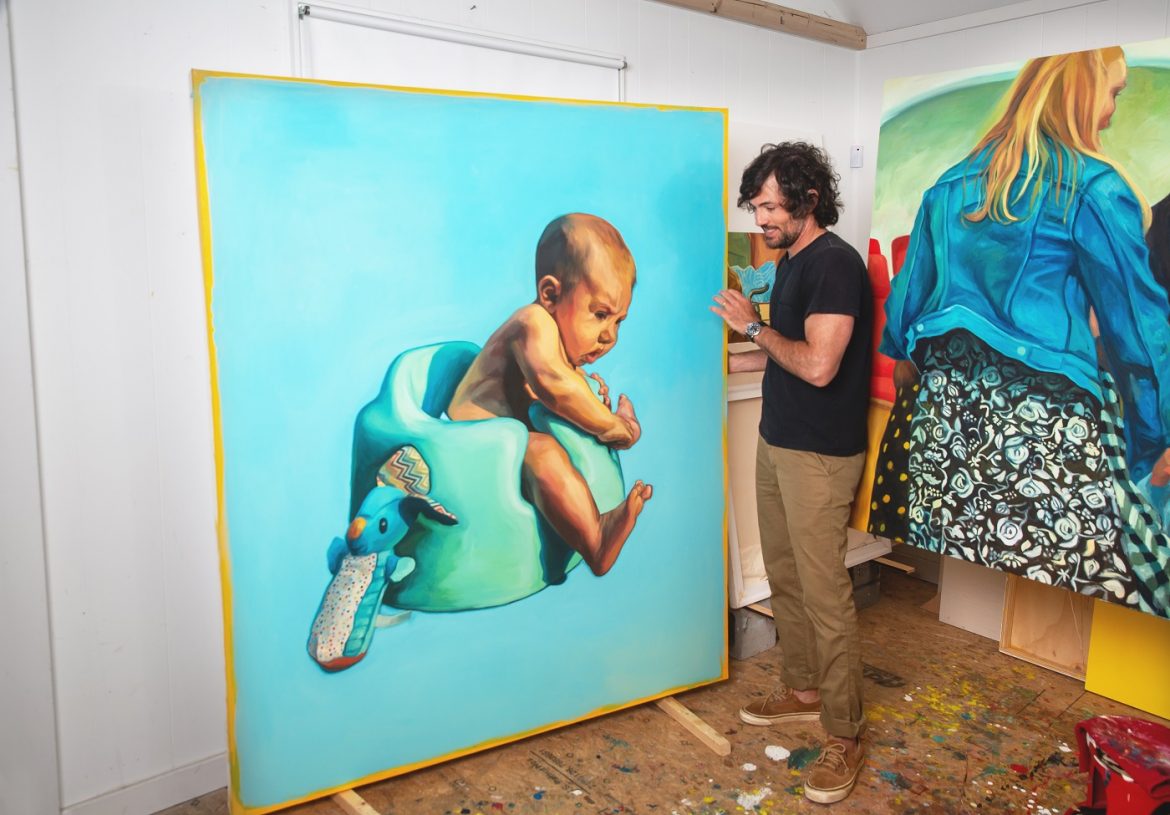 An Intimate Look Inside the art studio of Scott Avett - QC Exclusive