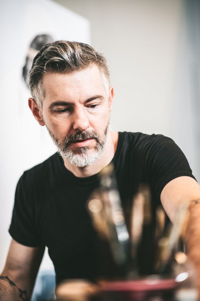 Artist Nathaniel Lancaster Creates as He Erases - QC Exclusive