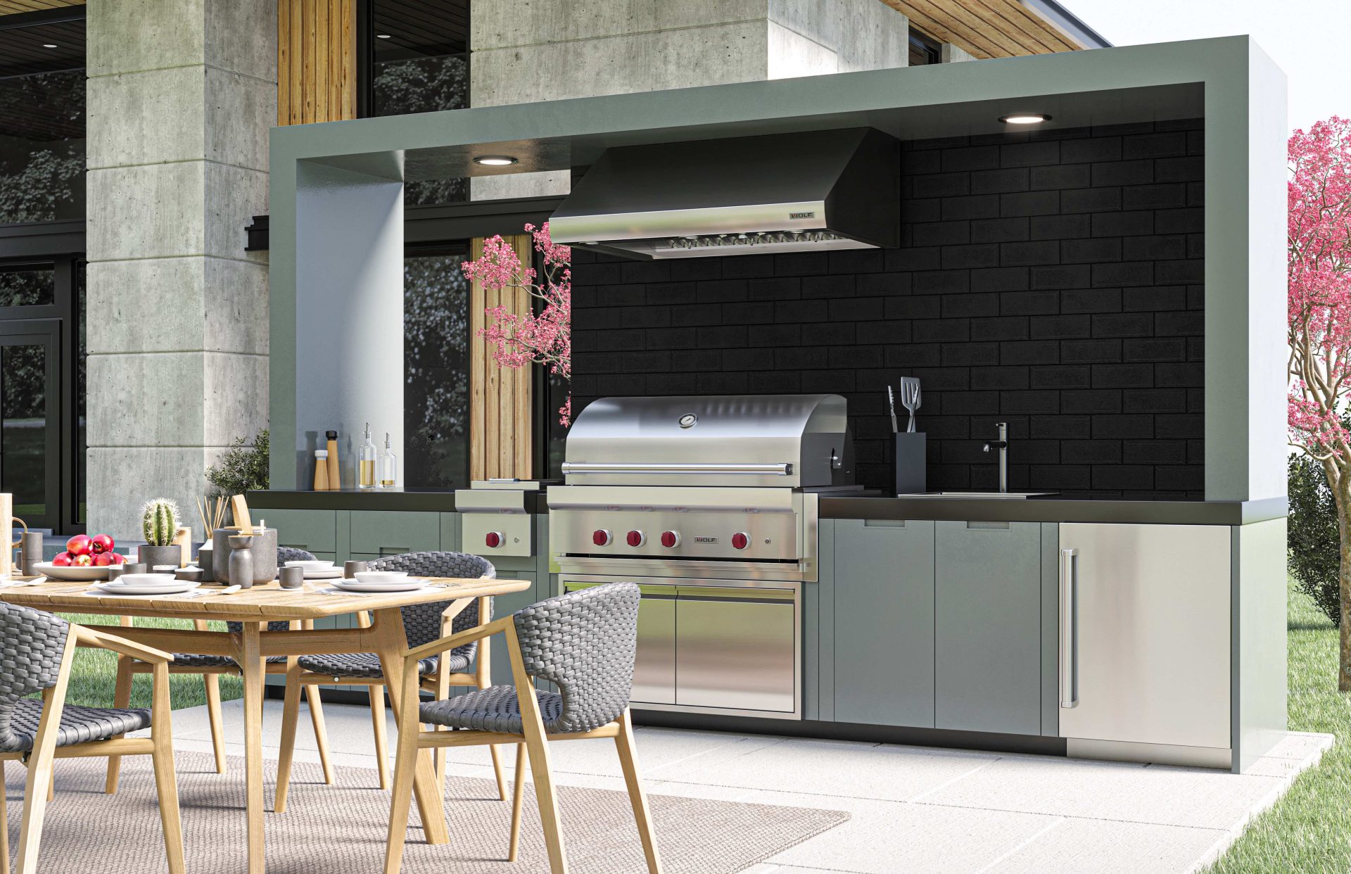 Get Ready For Summer! Outdoor Kitchen Ideas with Sub-Zero & Wolf – QC ...