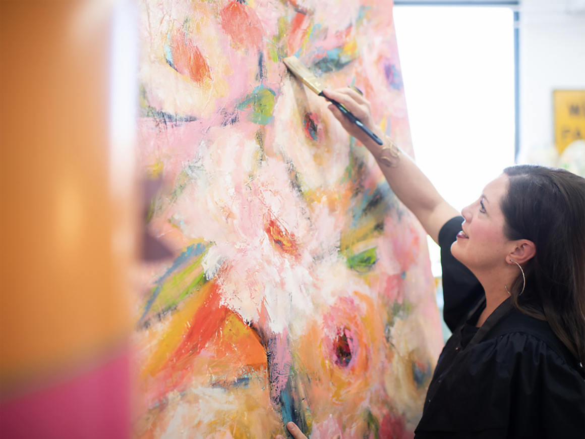 Charlotte Artist Caroline Simas Lives Creatively - QC Exclusive