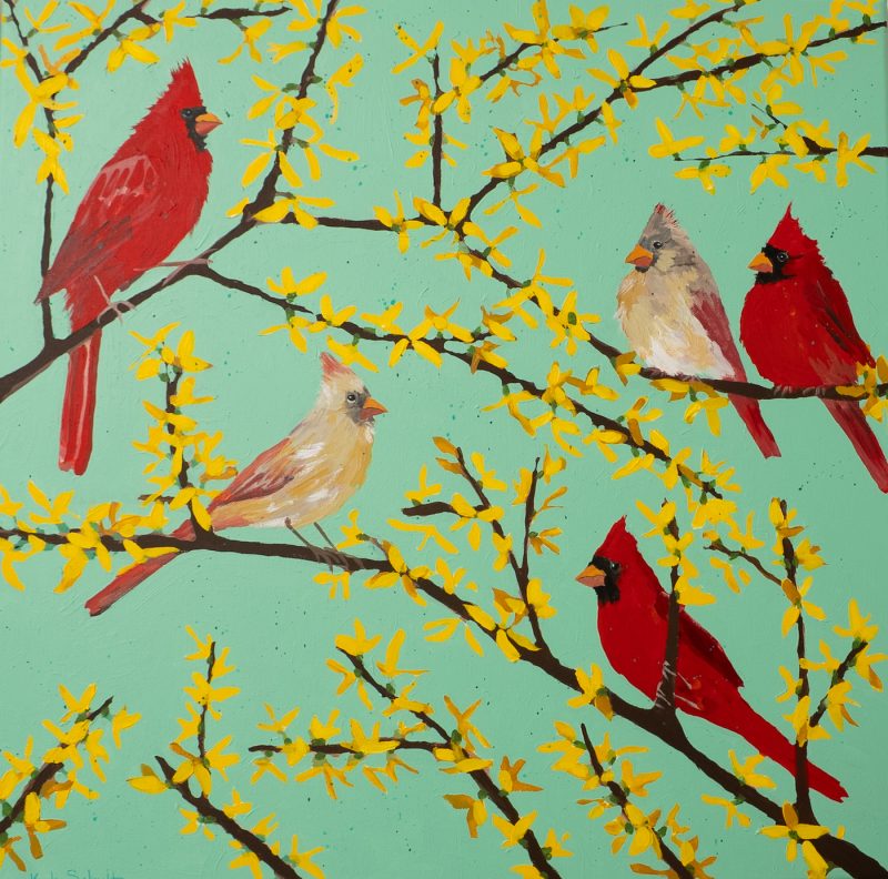 Shapes of Stillness by Charlotte Artist Kate Schultz - QC Exclusive
