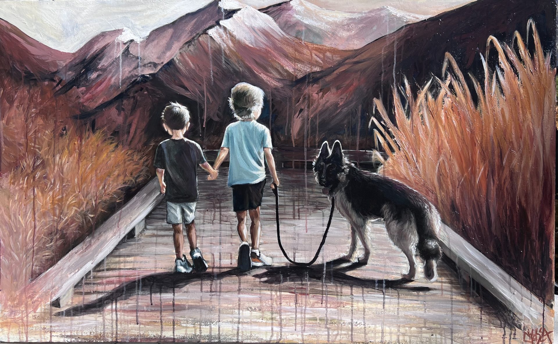 Chelsea Handley's Art: Woodlands, Wild Horses, and Brushstrokes - QC ...